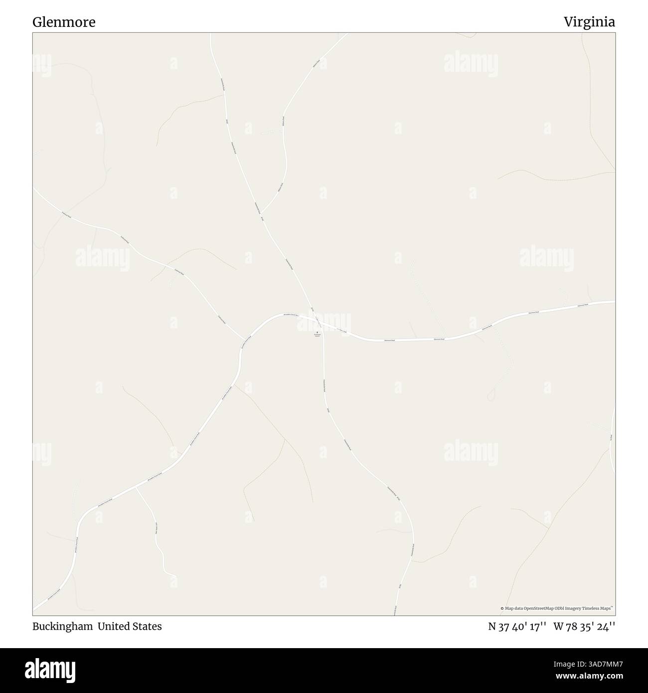 Glenmore, Buckingham, United States, Virginia, N 37 40' 17'', W 78 35 ...