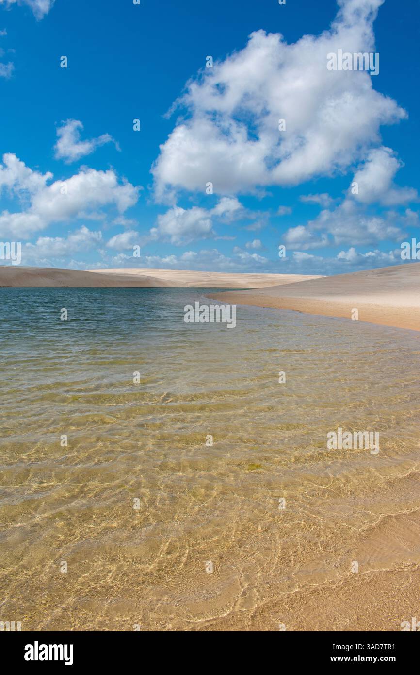 Maranhao State National Park, Brazil: view of Lencois Maranhenses ...