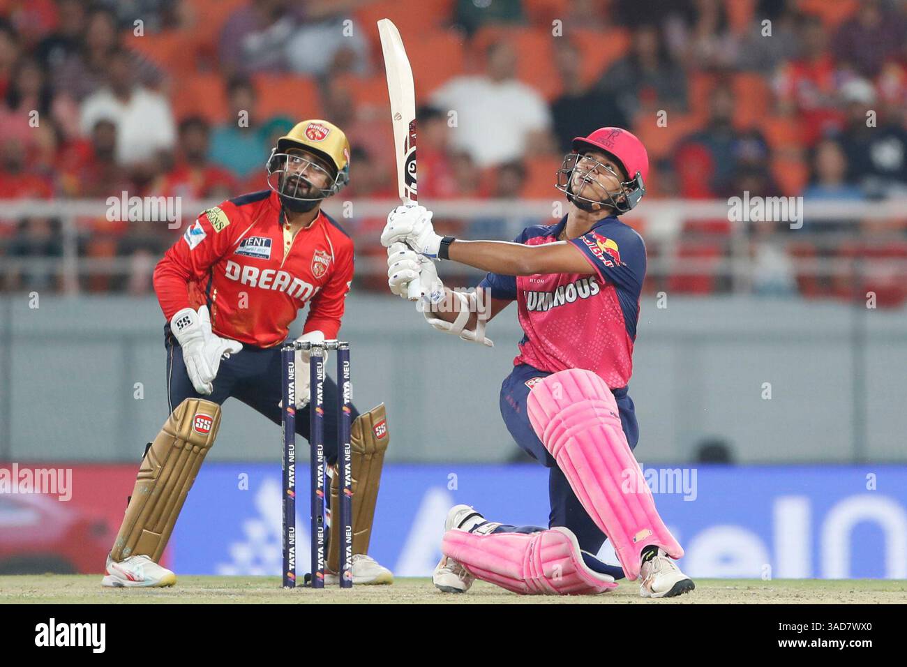 Rajasthan Royals' Yashasvi Jaiswal bats during the Indian Premier ...