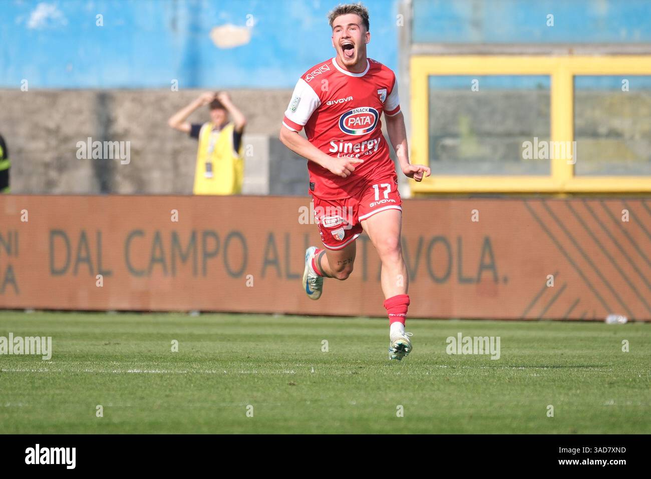 Brescia, Italy. 05th Apr, 2025. Nicolo Radaelli of Mantova 1911 ...