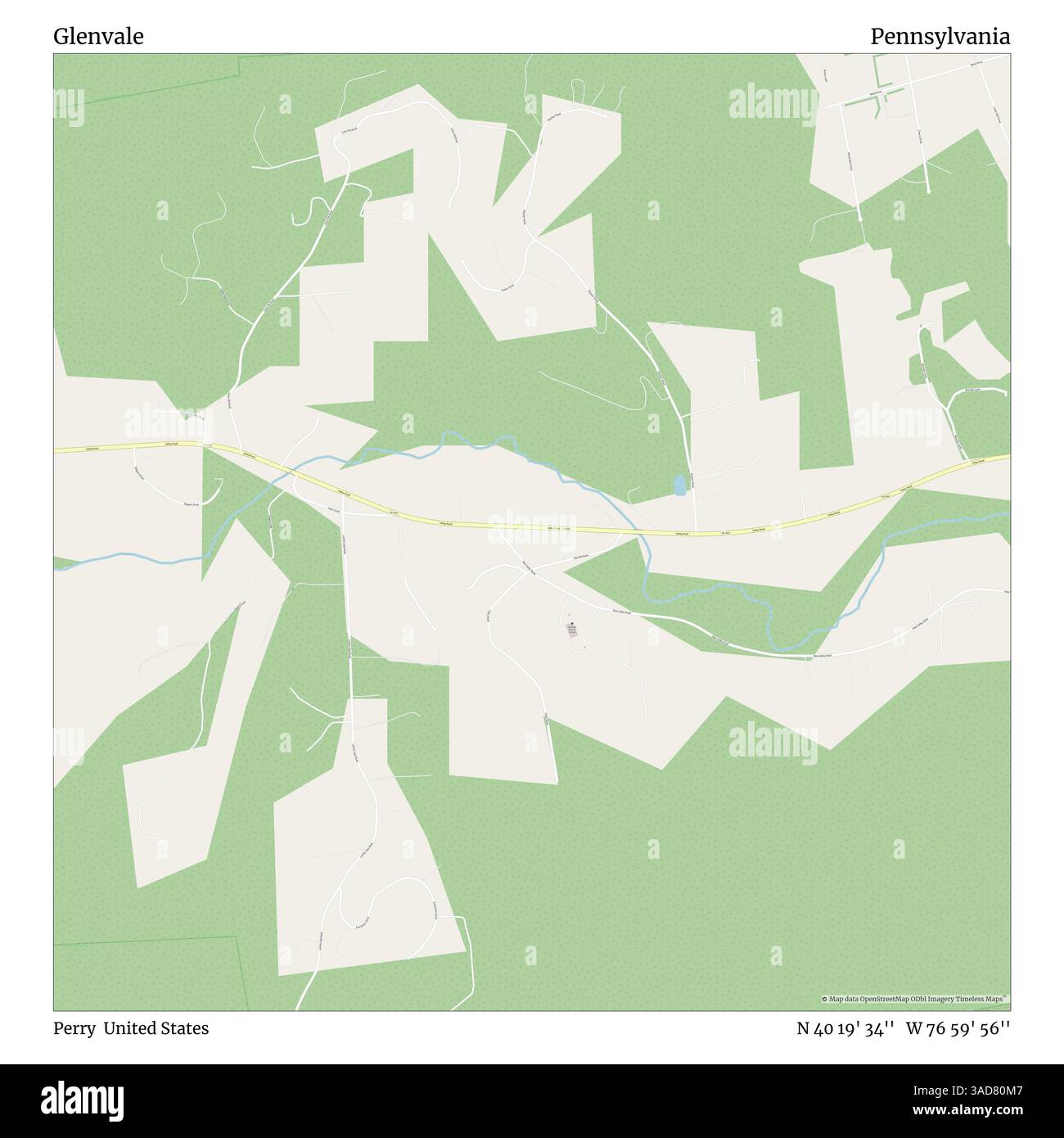 Glenvale, Perry, United States, Pennsylvania, N 40 19' 34'', W 76 59 ...