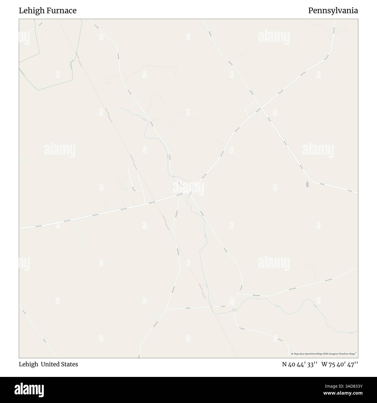 Lehigh Furnace, Lehigh, United States, Pennsylvania, N 40 44' 33'', W ...