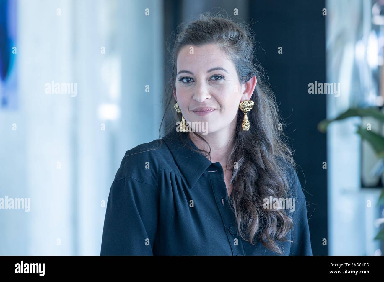 French director Laura Piani attends the photocall of the film "Jane ...