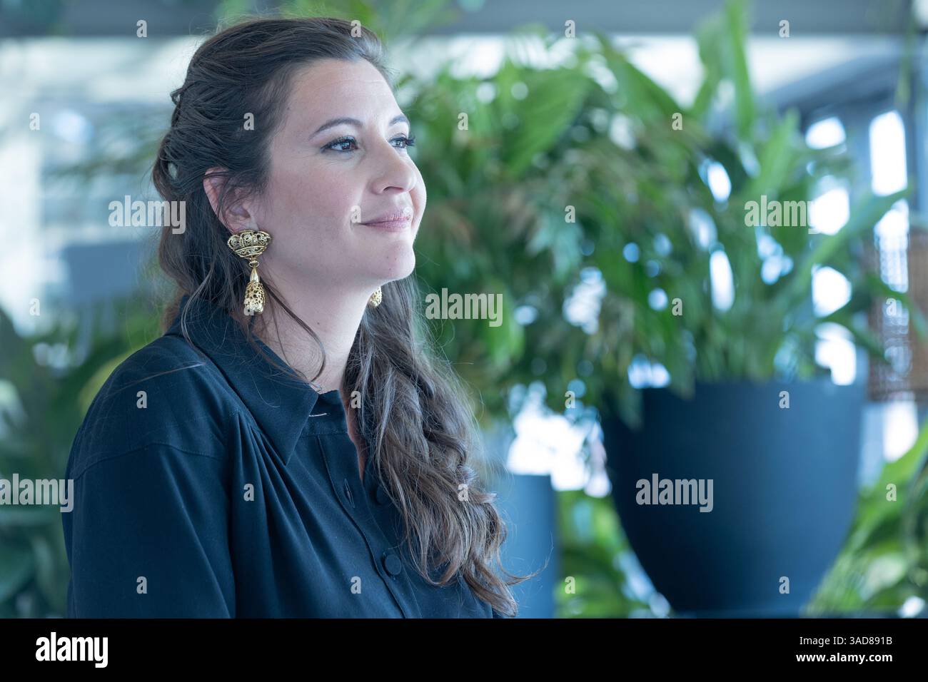 April 4, 2025, Rome, Italy: French director Laura Piani attends the ...