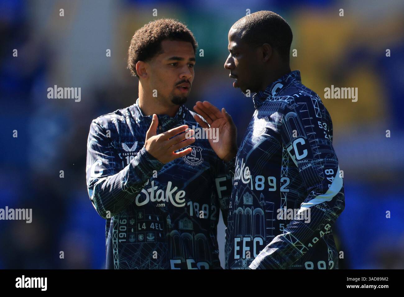 Goodison Park, Liverpool, UK. 5th Apr, 2025. Premier League Football ...