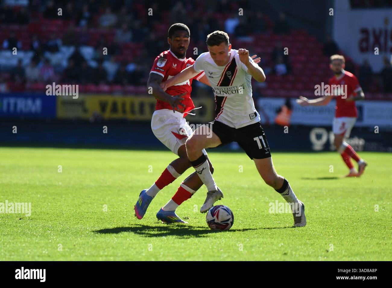 London, England. 5th Apr 2025. Kayne Ramsay and Ethan Hamilton during ...