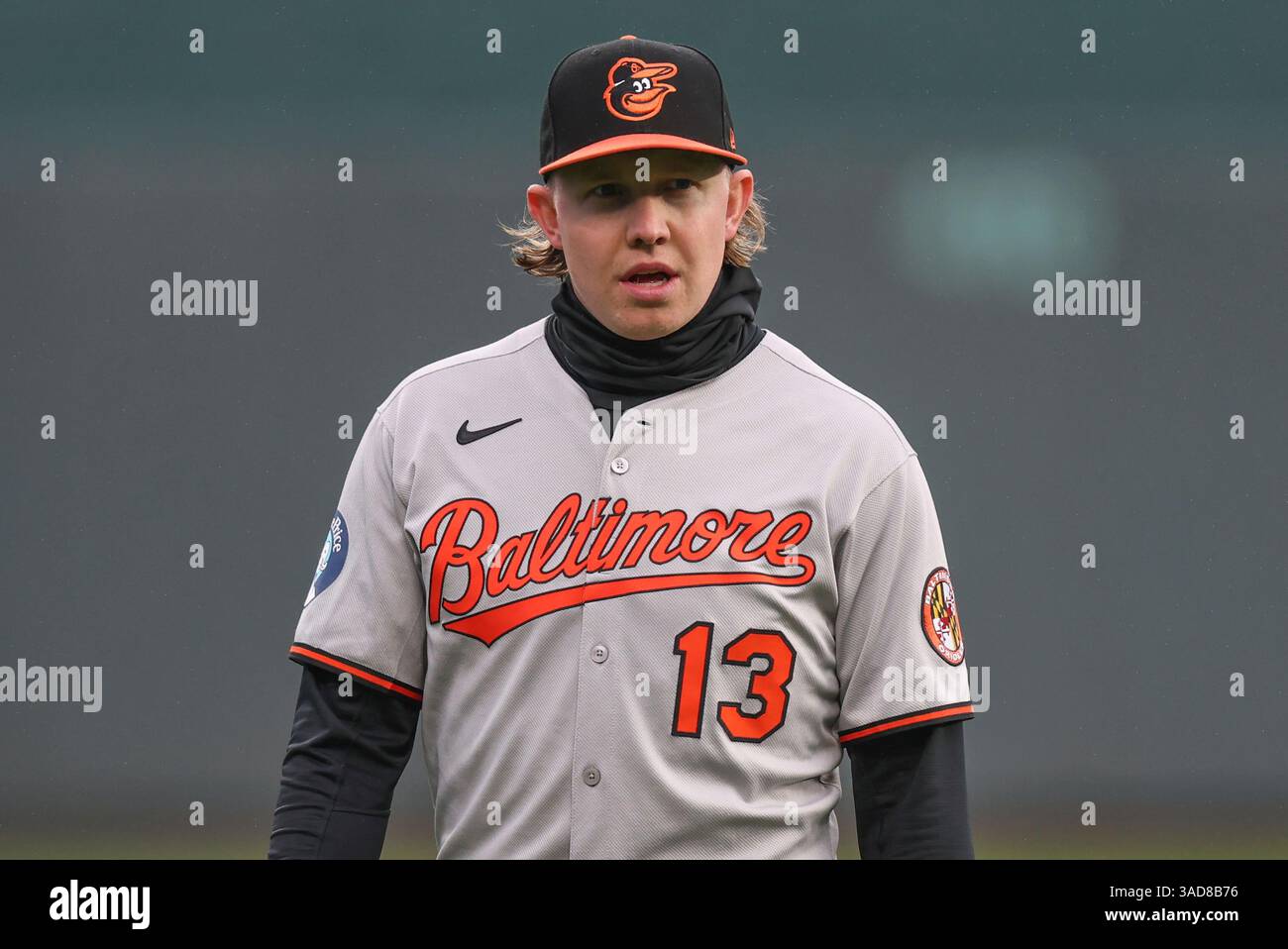KANSAS CITY, MO - APRIL 04: Baltimore Orioles outfielder Heston ...
