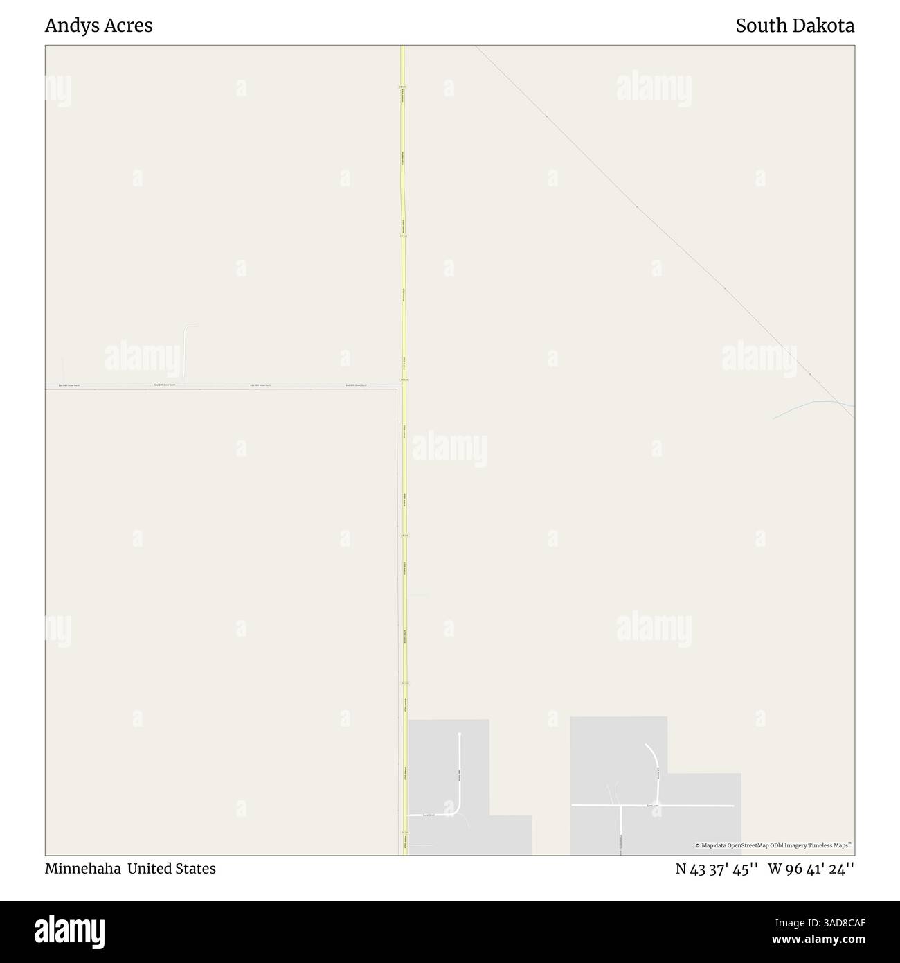 Andys Acres, Minnehaha, United States, South Dakota, N 43 37' 45'', W ...