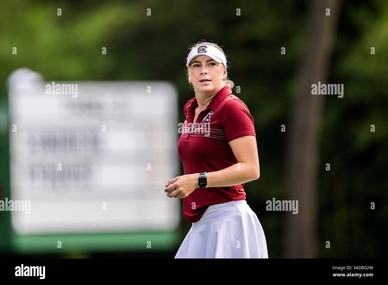 250405 Louise Rydqvist of Sweden during the final round of the Augusta ...