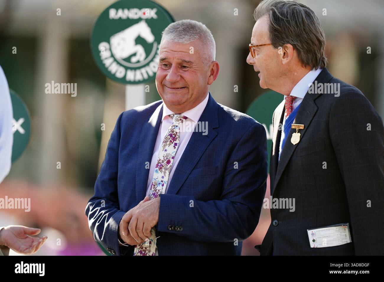 Owner of Nick Rockett, Stewart Andrew, after winning the Randox Grand ...