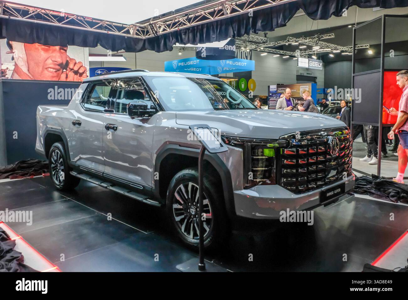 Global reveal of 2026 MG U9 ute seen during the media launch of the ...