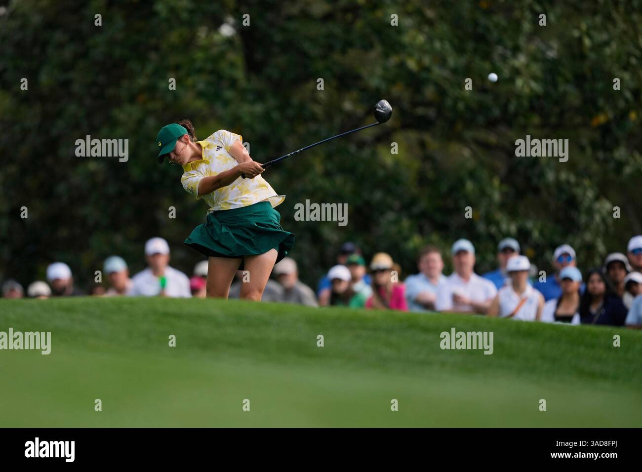 Asterisk Talley hits from the second tee during the final round of the ...
