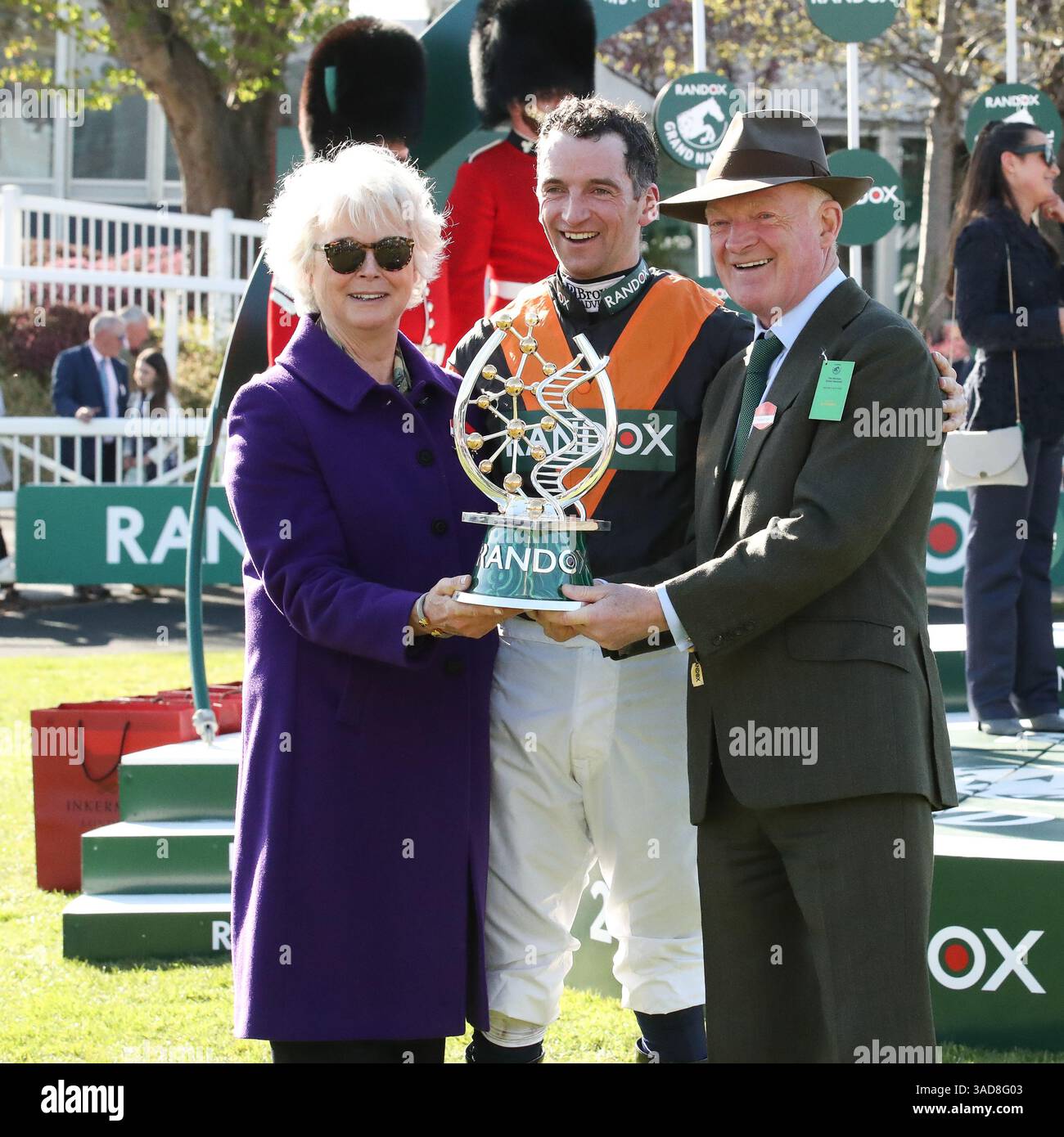 Liverpool, UK. 05th Apr, 2025. Jockey Patrick Mullins, Father/Trainer ...