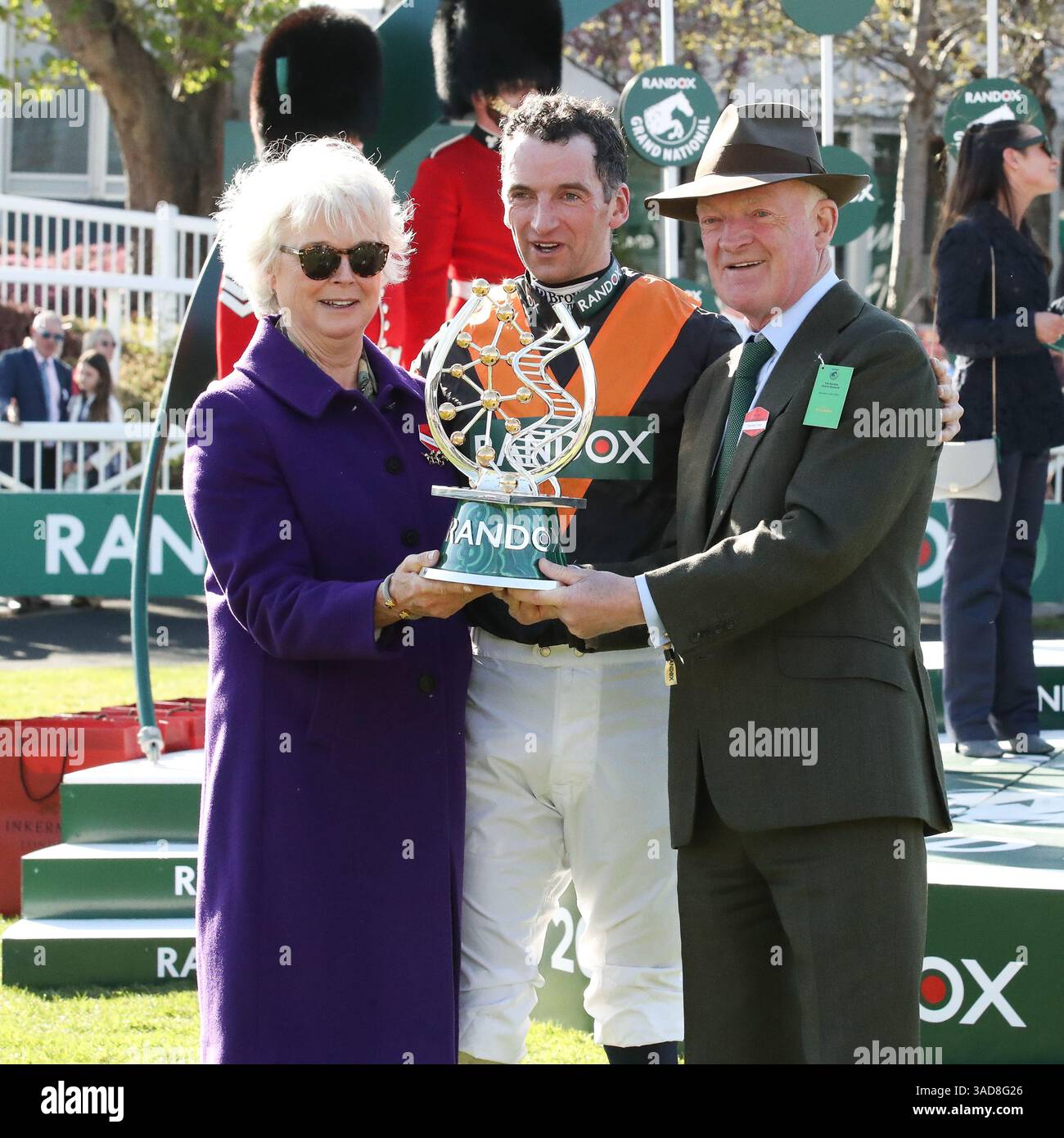 Liverpool, UK. 05th Apr, 2025. Jockey Patrick Mullins, Father/Trainer ...
