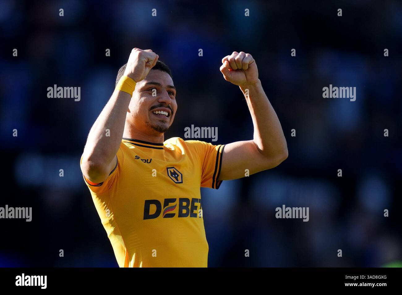 Wolverhampton Wanderers' Andre reacts after the Premier League match at ...