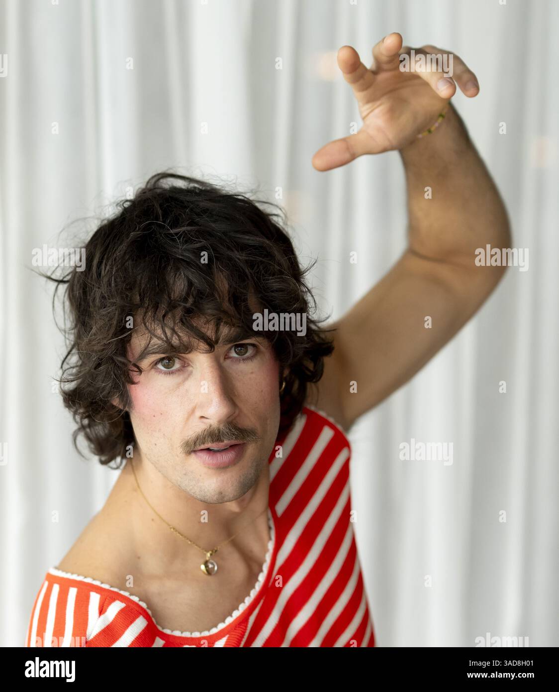 AMSTERDAM - Go-Jo (Marty Zambotto) from Australia during a media moment ...