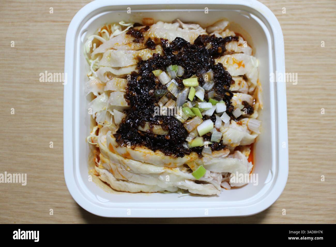 Food delivery: drooling chicken (Chinese cuisine Stock Photo - Alamy