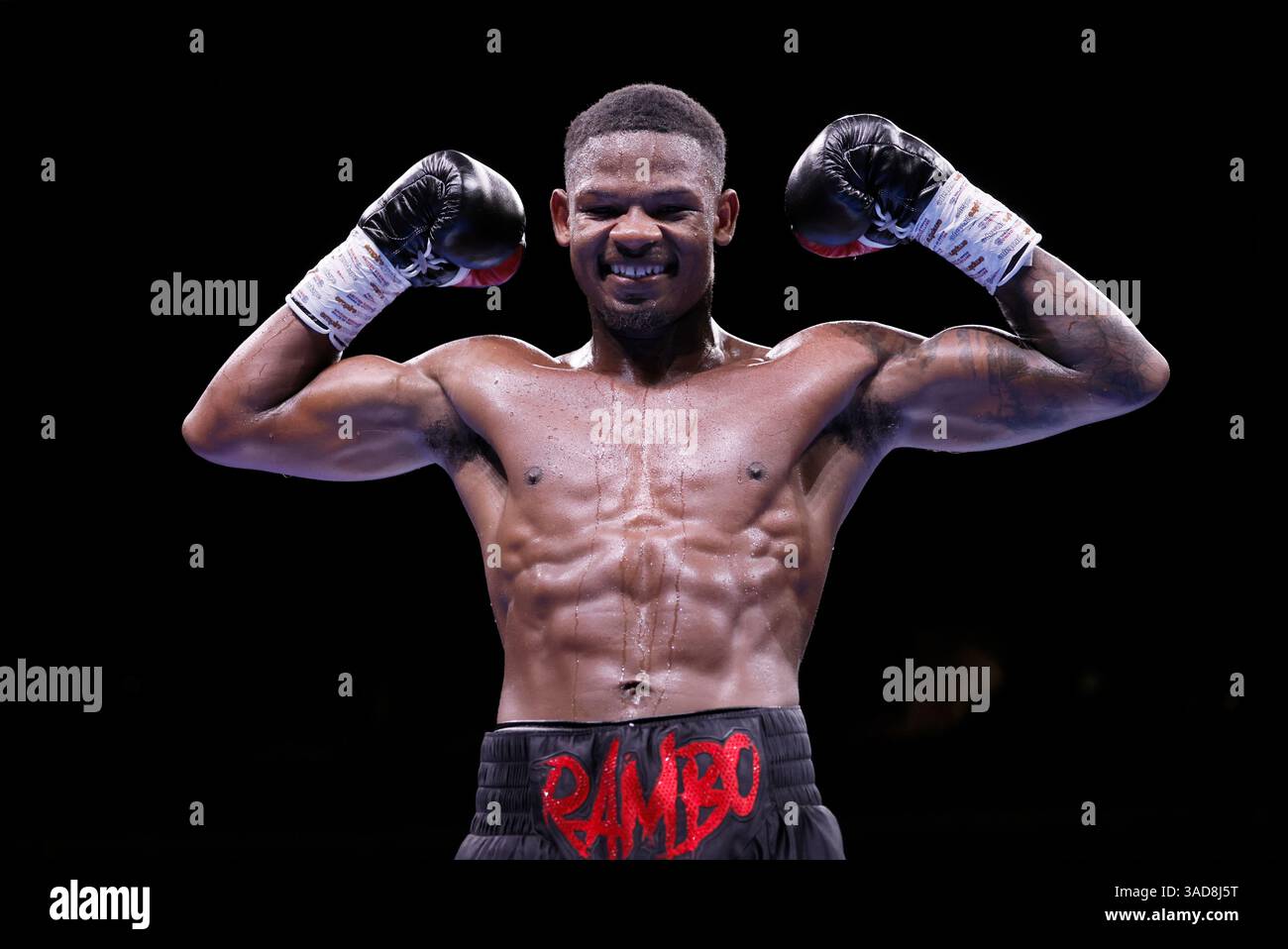 Ramtin Musah at the Co-op Live arena, Manchester. Picture date ...