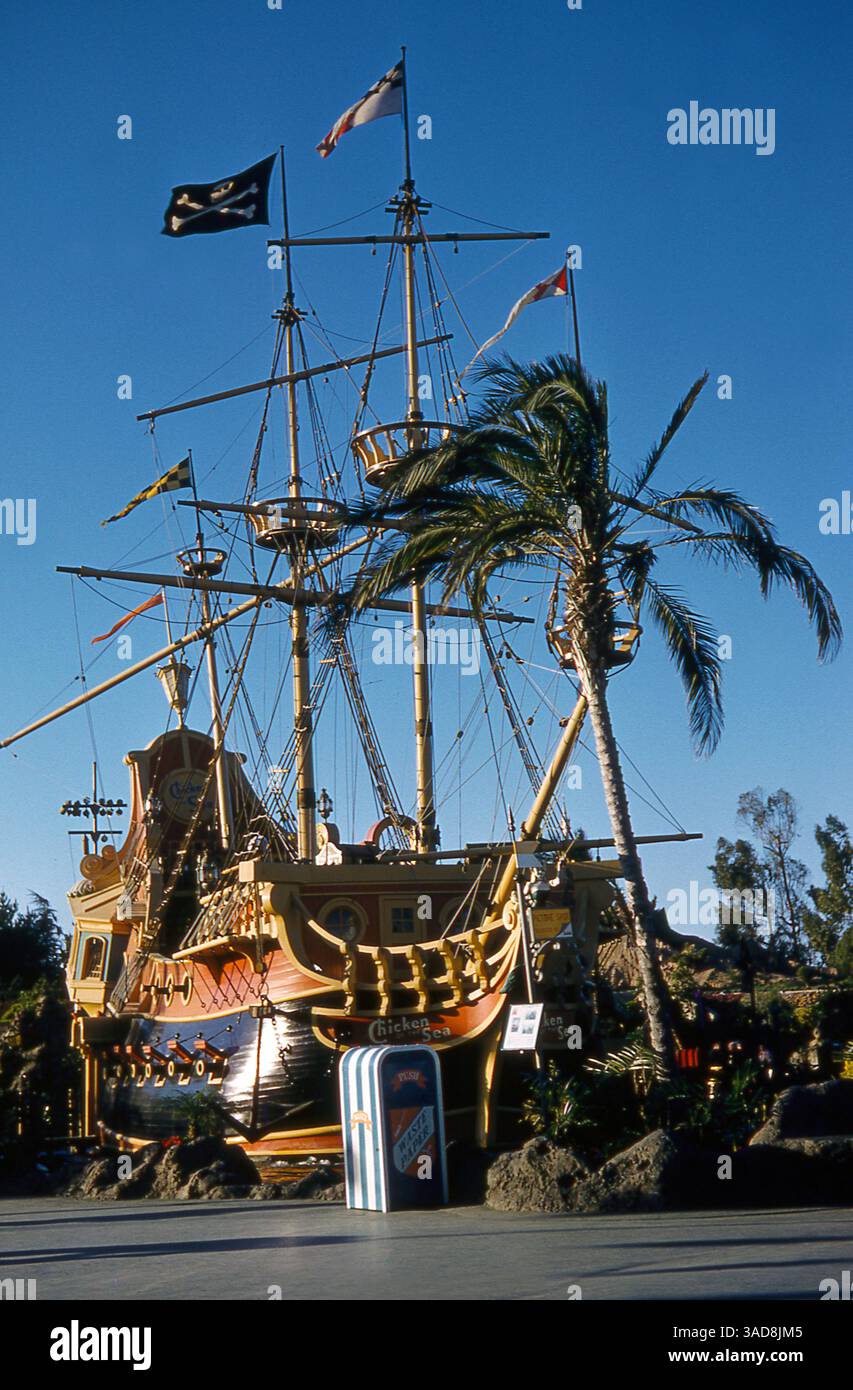 Disneyland California in 1961 - the Chicken of the Sea, Captian Hook's ...