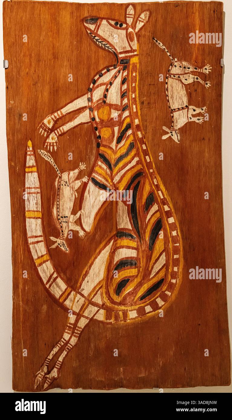 Wubarrr ceremony, Kangaroo Dance, Born Clan, Kuninjkú group, Oenpelli ...