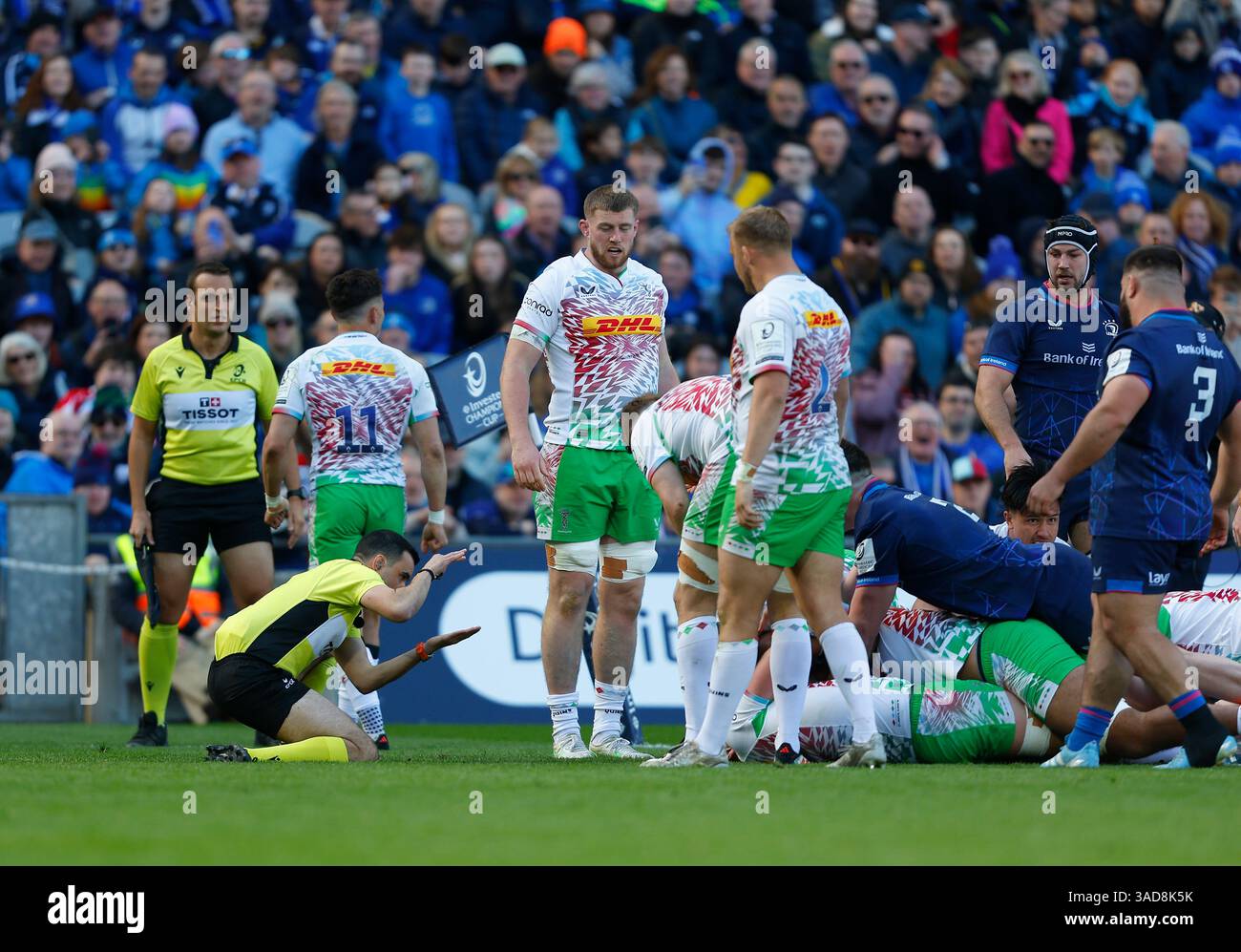 5th April 2025; Croke Park, Dublin, Ireland; Investec Champions Cup ...