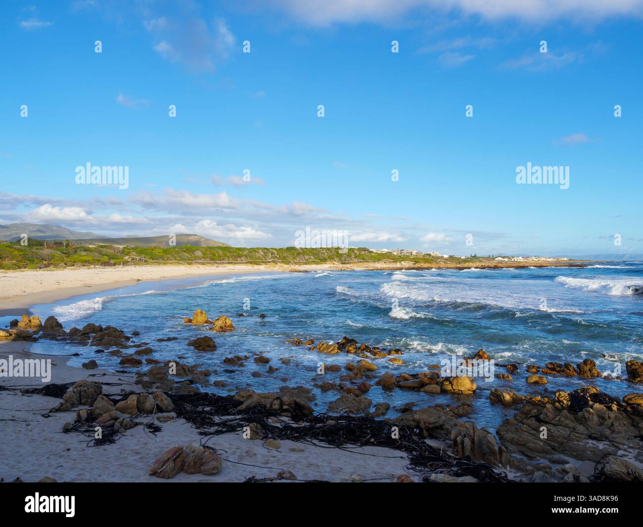 Glorious Onrus beach scene. Hermanus. Whale Coast. Overberg. Western ...