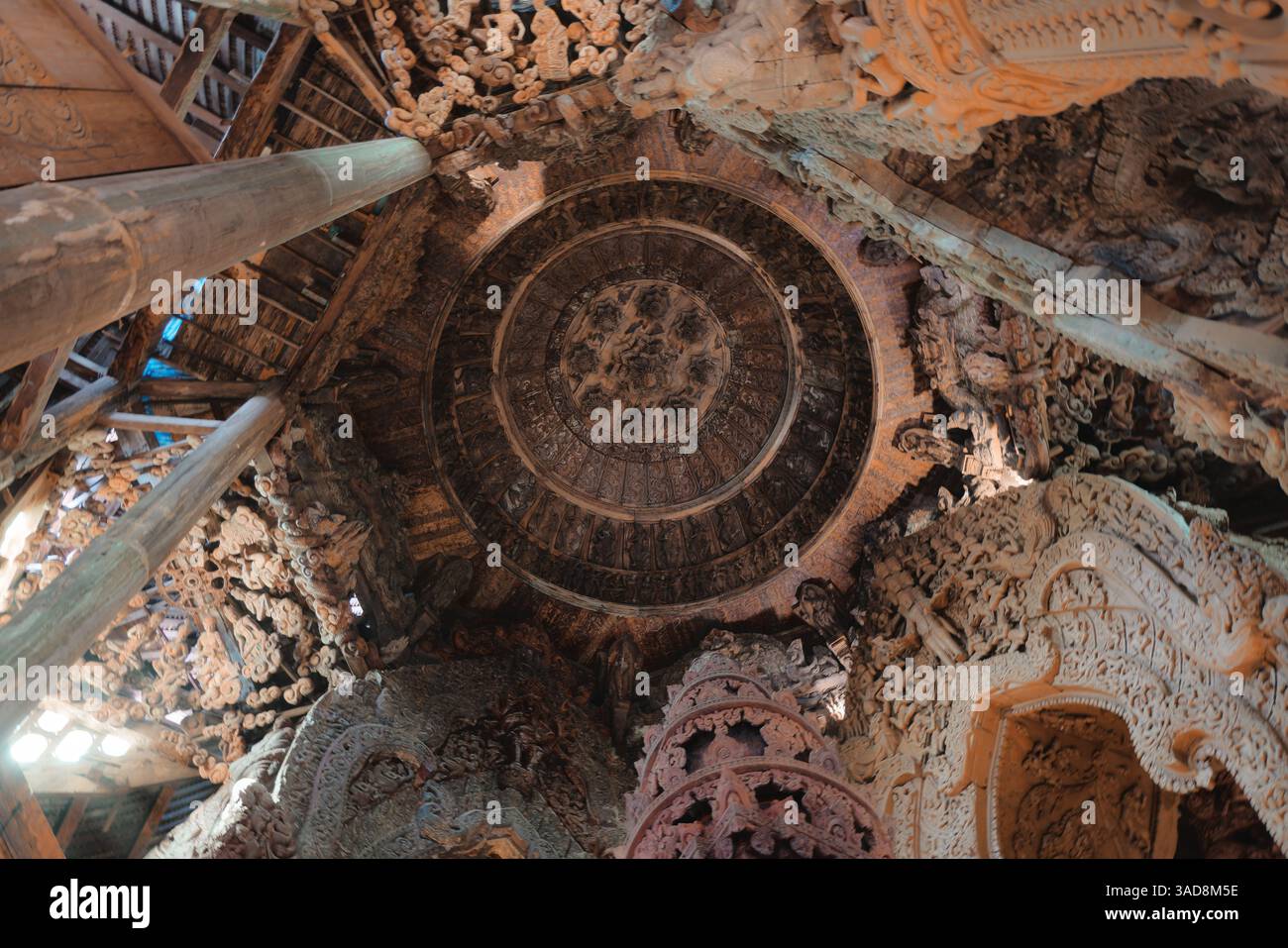 The Intricate and Detailed Architectural Features of an Ornate and ...