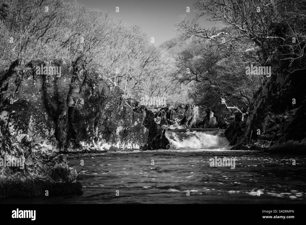 Deep falls Black and White Stock Photos & Images - Alamy
