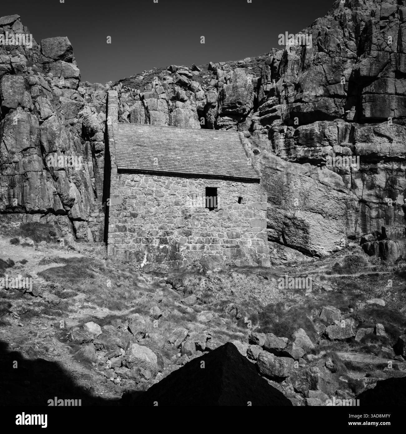 Saint Govan's Chapel Stock Photo - Alamy