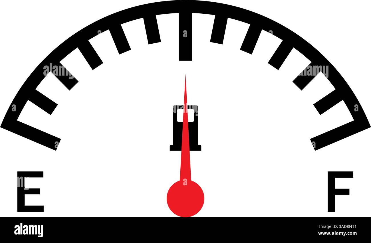 Fuel tank gauge icon. Vector illustration Stock Vector Image & Art - Alamy