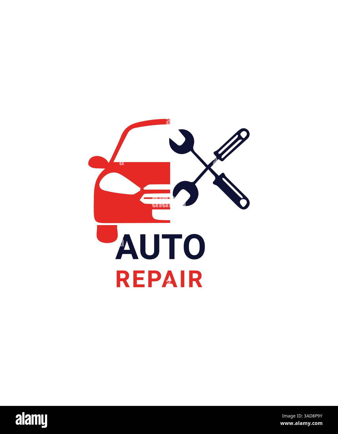 car repair logo design template, Auto repair car service logo, car mechanics logo vector ...