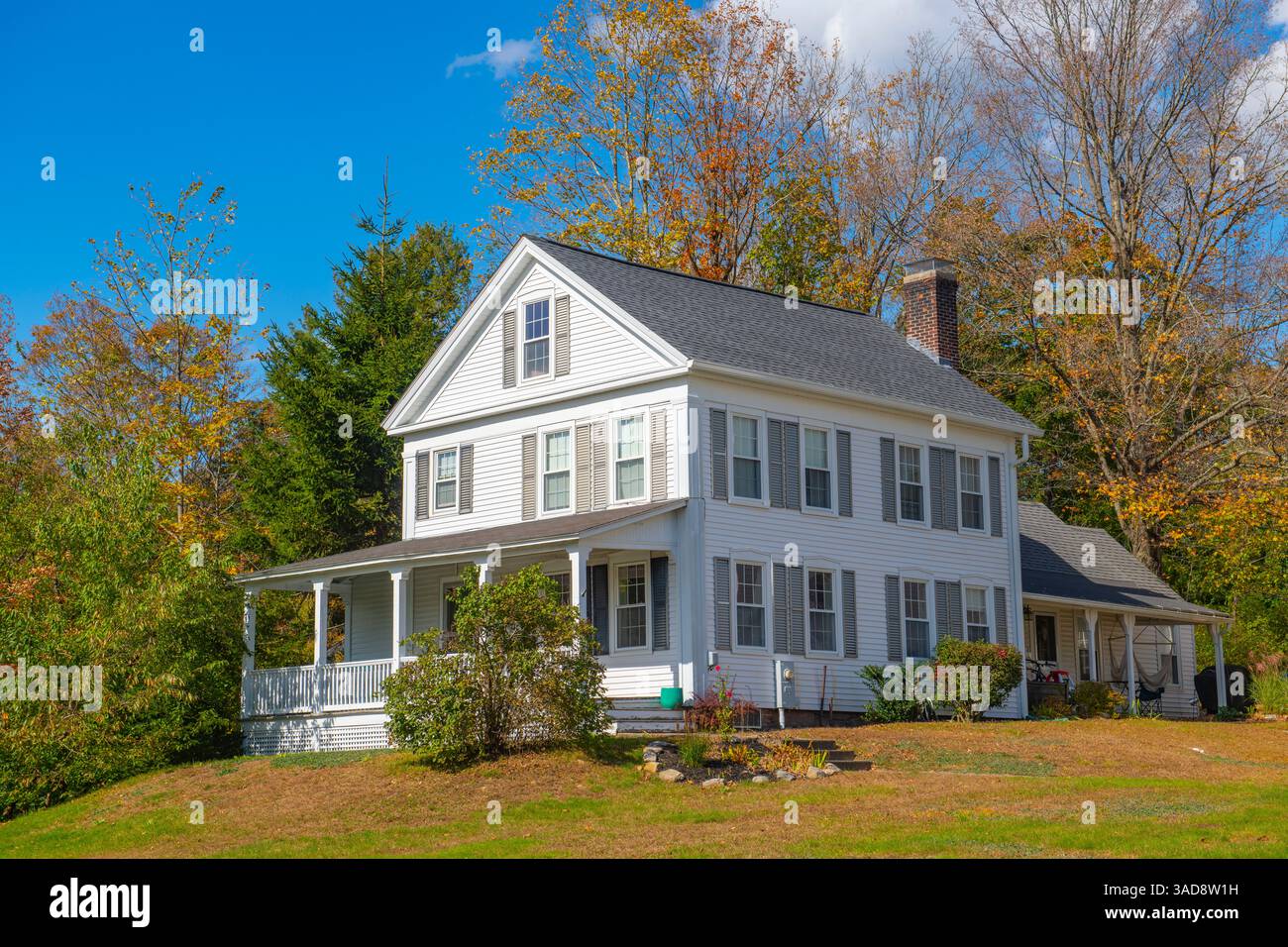 Baptist Parsonage Building was built in 1848 at 1218 Main Street in historic town center of ...