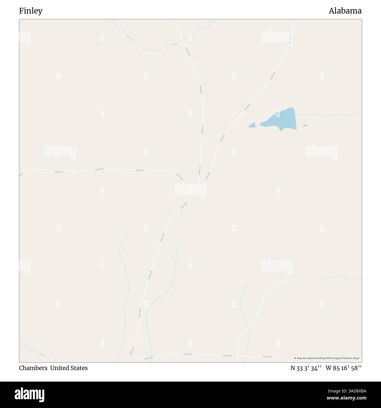 Finley, Chambers, United States, Alabama, N 33 3' 34'', W 85 16' 58 ...