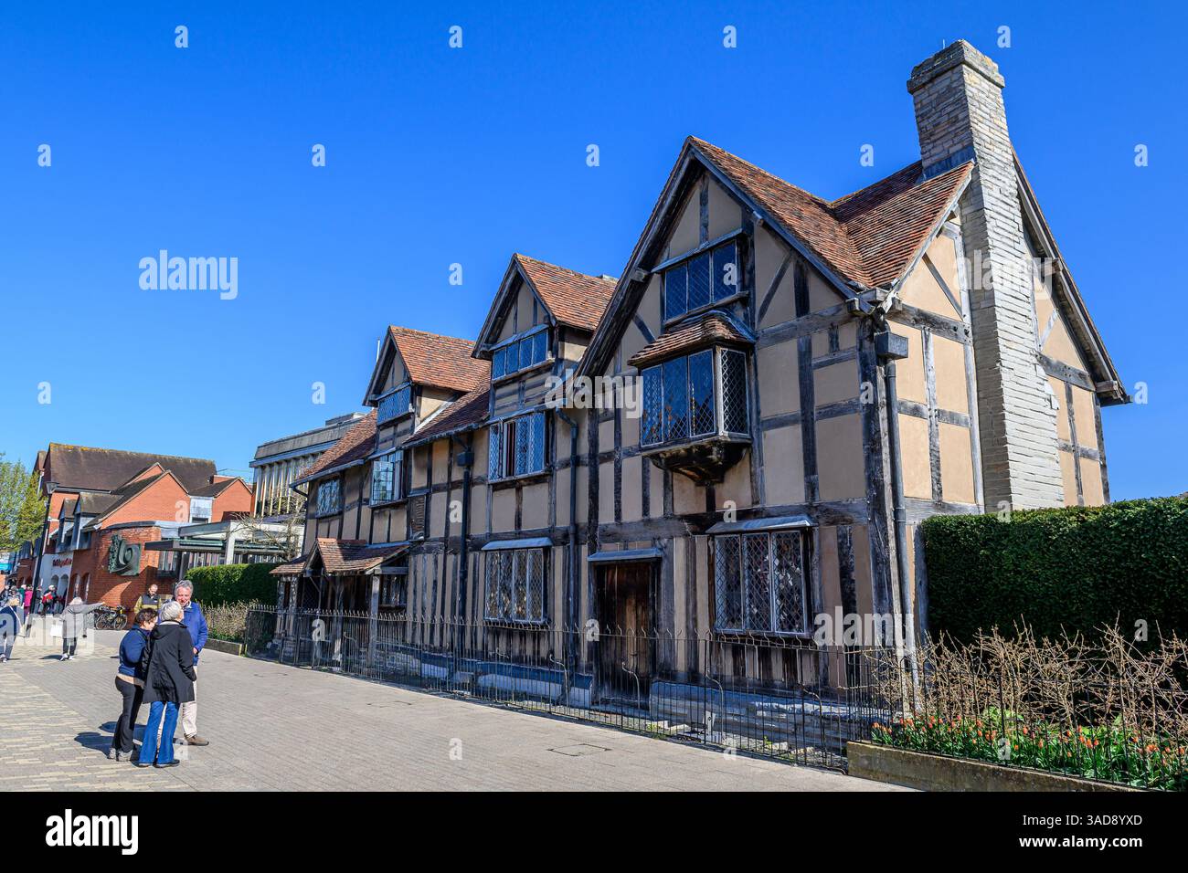 Stratford Upon Avon, Home of William Shakespeare Stock Photo - Alamy
