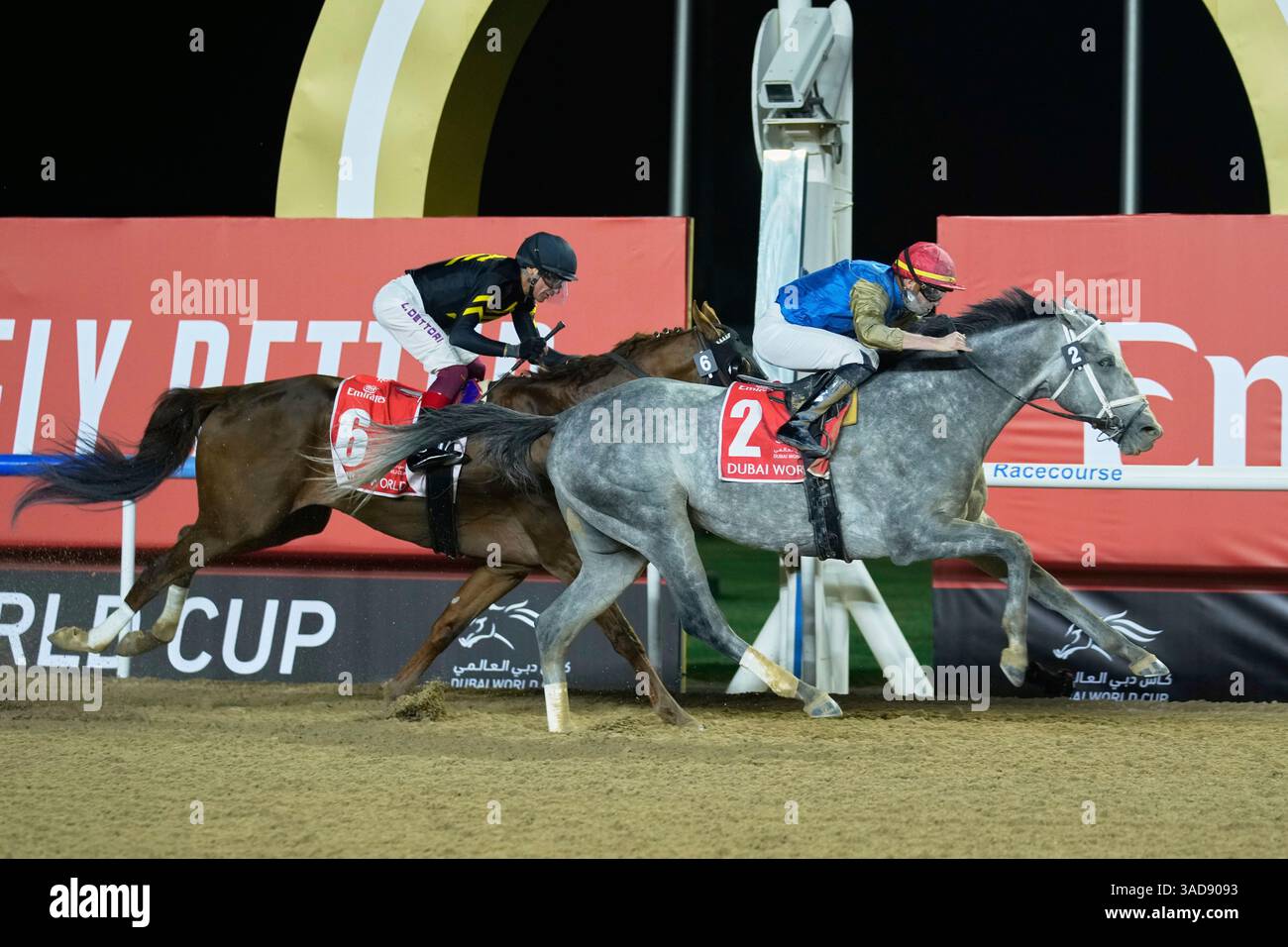 Jockey Florent Geroux with Hit Show wins $12 million Group 1 Dubai ...
