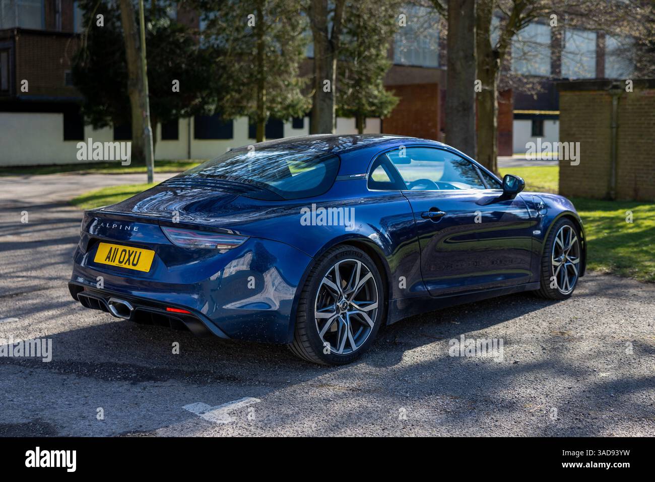 2021 Alpine A110 Pure, on display at Bicester Heritage Assembly on the ...
