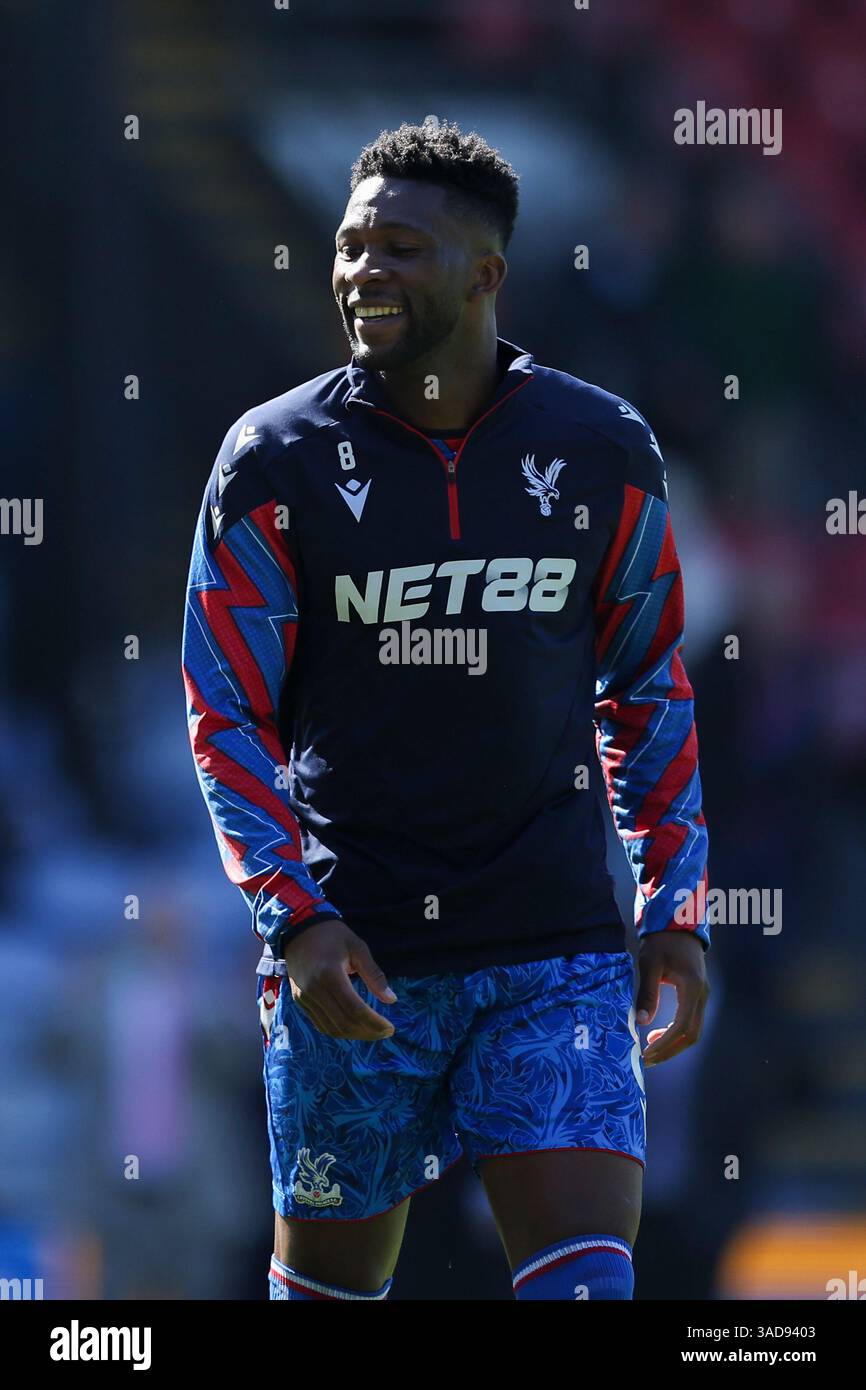 Selhurst Park, Selhurst, London, UK. 5th Apr, 2025. Premier League ...