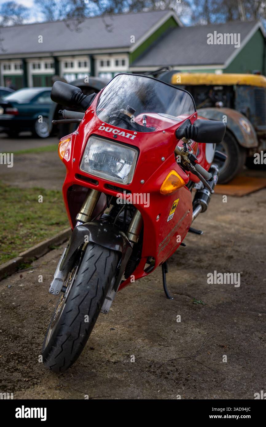 1994 Ducati Supersport 750, on display at Bicester Heritage Assembly on ...