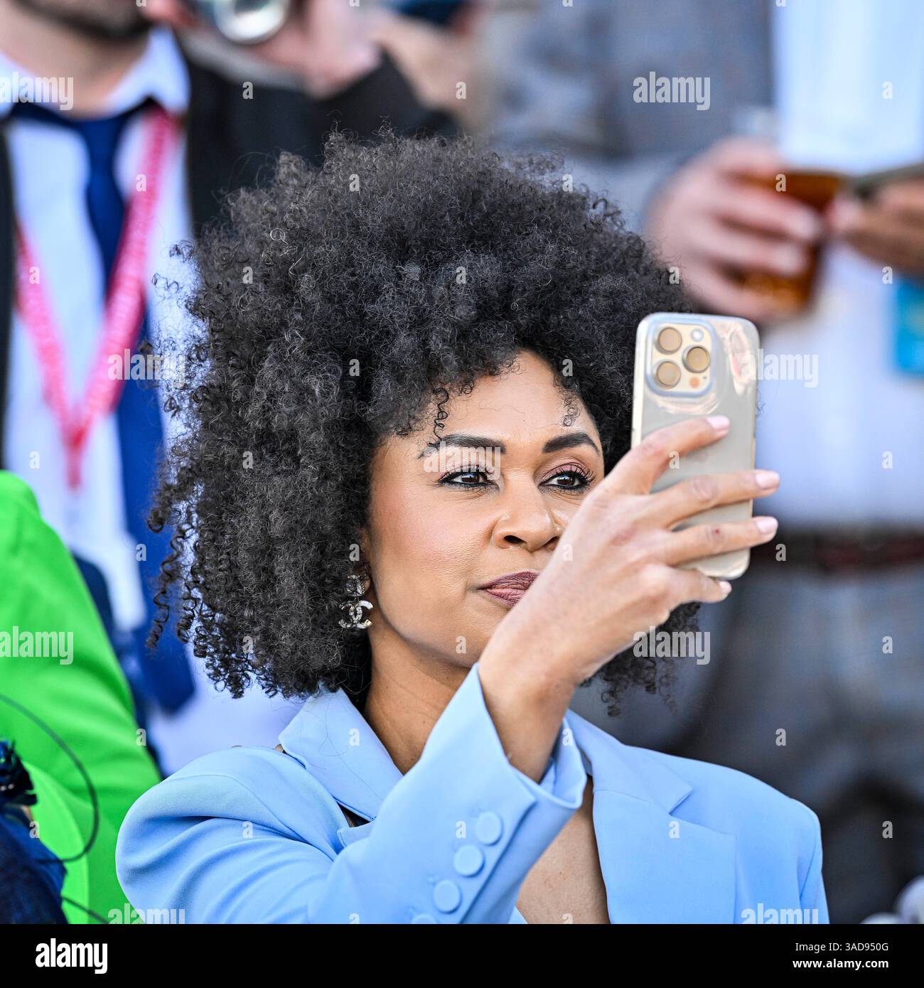 5th April 2025; Aintree Racecourse, Aintree, Merseyside, England: 2025 ...