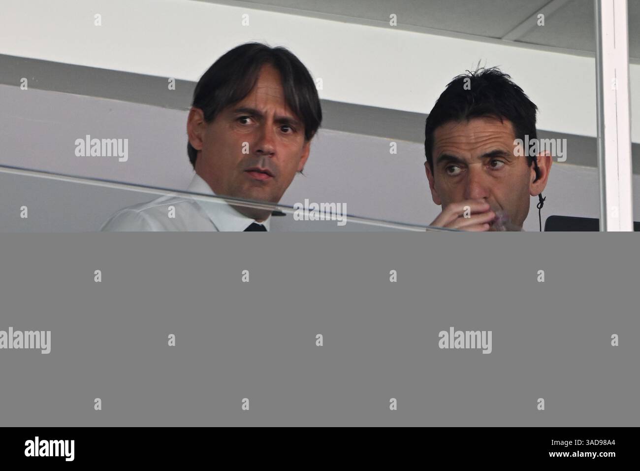 Parma, Italy. 05th Apr, 2025. Simone Inzaghi coach of FC Internazionale ...