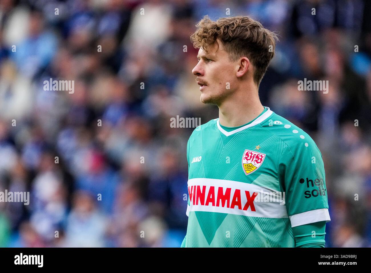 Goalkeeper alexander nubel of vfb stuttgart hi-res stock photography ...