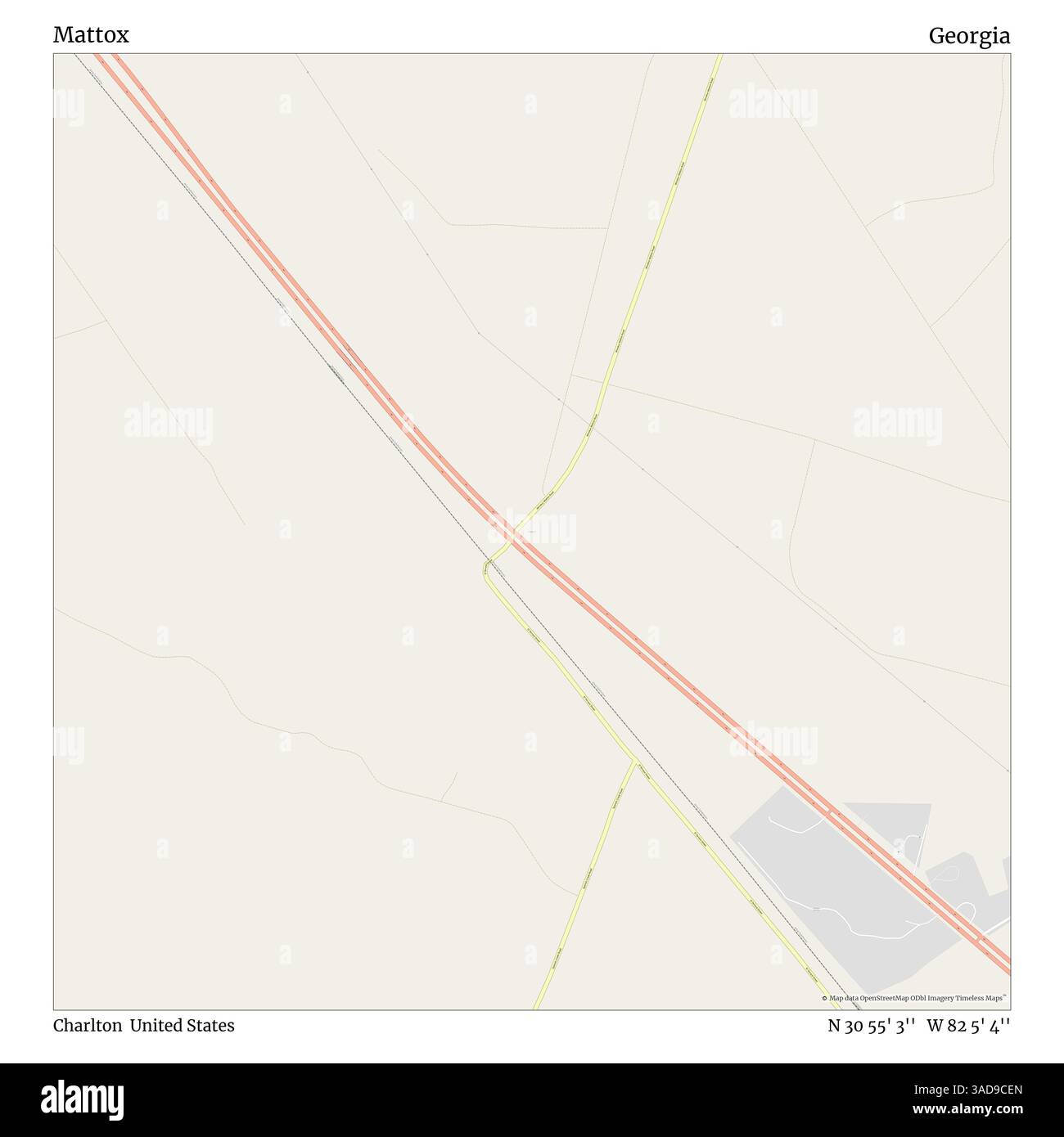 Mattox, Charlton, United States, Georgia, N 30 55' 3'', W 82 5' 4 ...