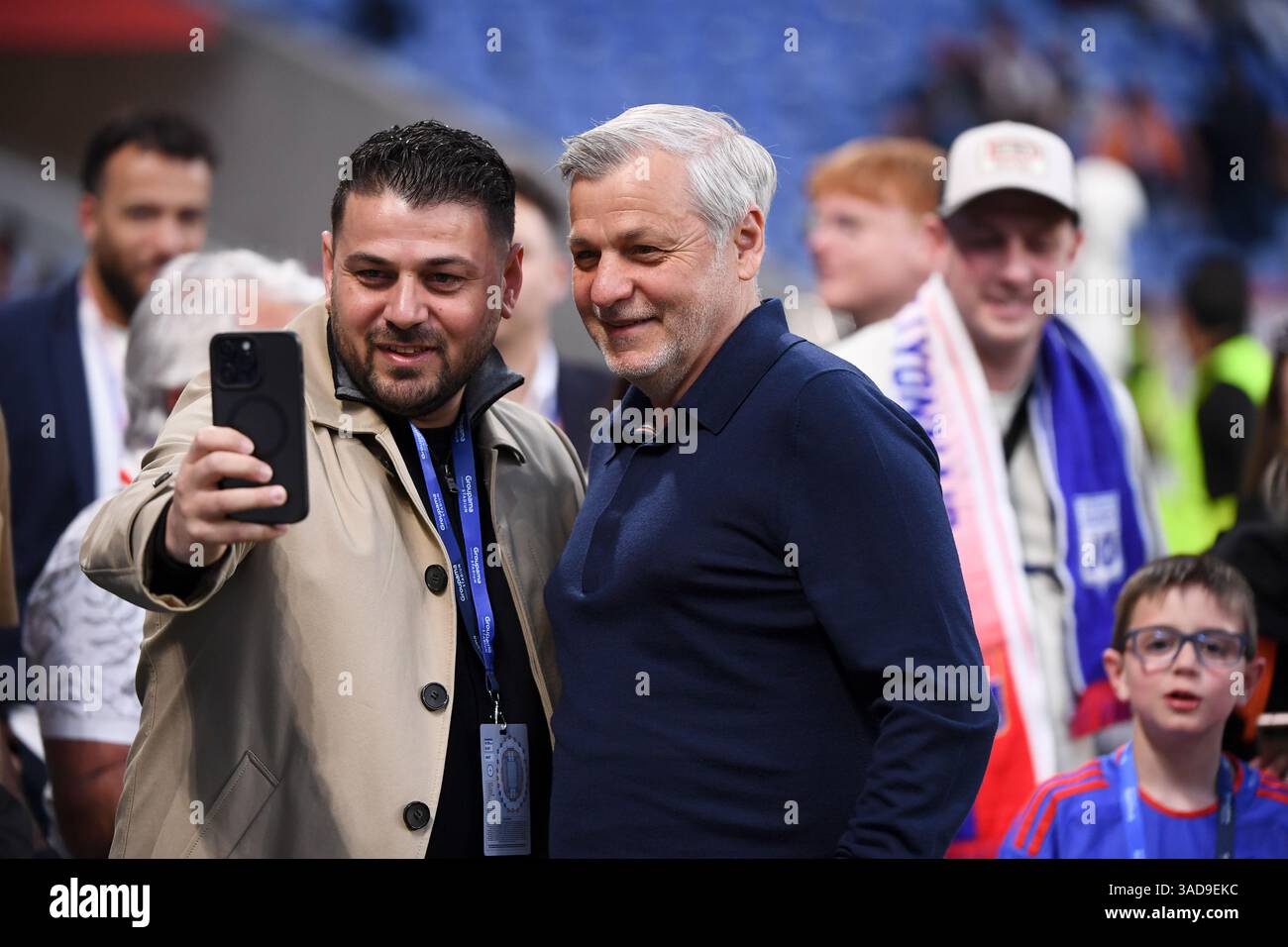Bruno GENESIO (Entraineur Lille LOSC) during the Ligue 1 MCDonald's match between Lyon and Lille ...
