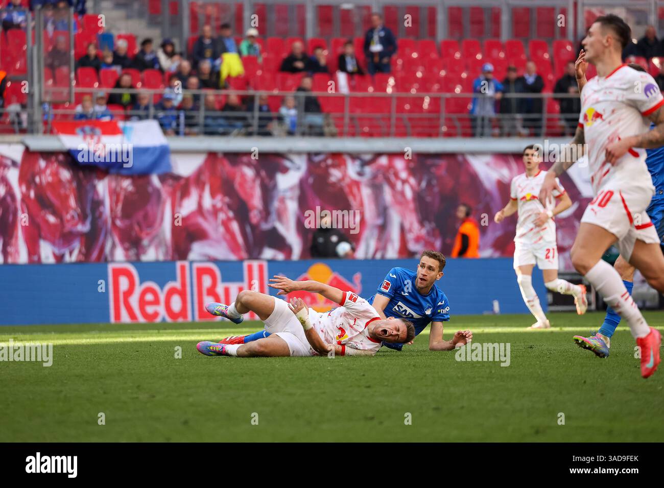 Leipzig, Deutschland. 05th Apr, 2025. Arthur Chaves (TSG 1899 ...