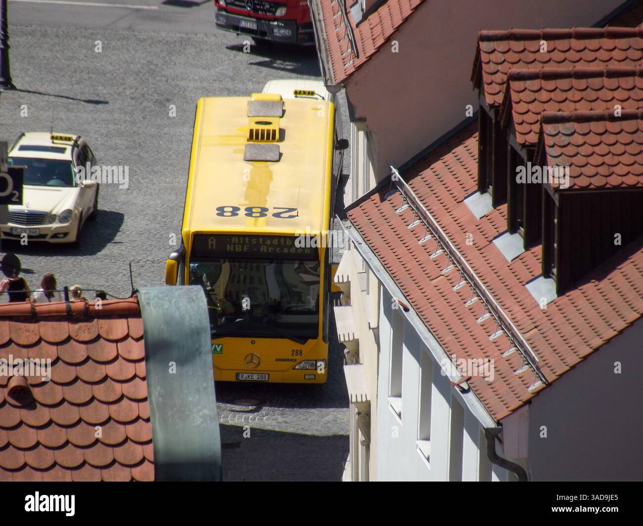 Bus labeled hi-res stock photography and images - Alamy