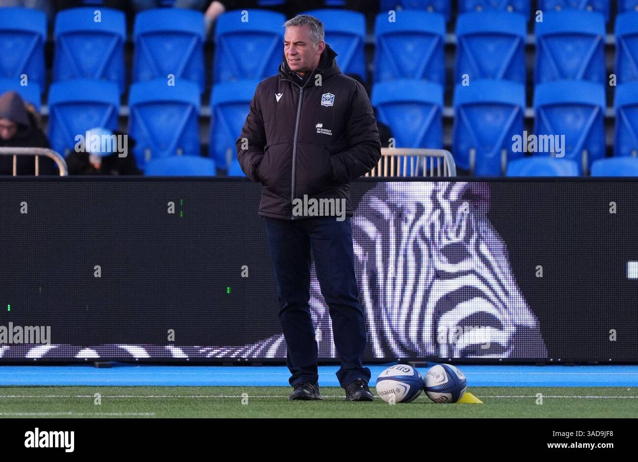 Glasgow Warrior's coach Franco Smith before the Investec Champions Cup ...