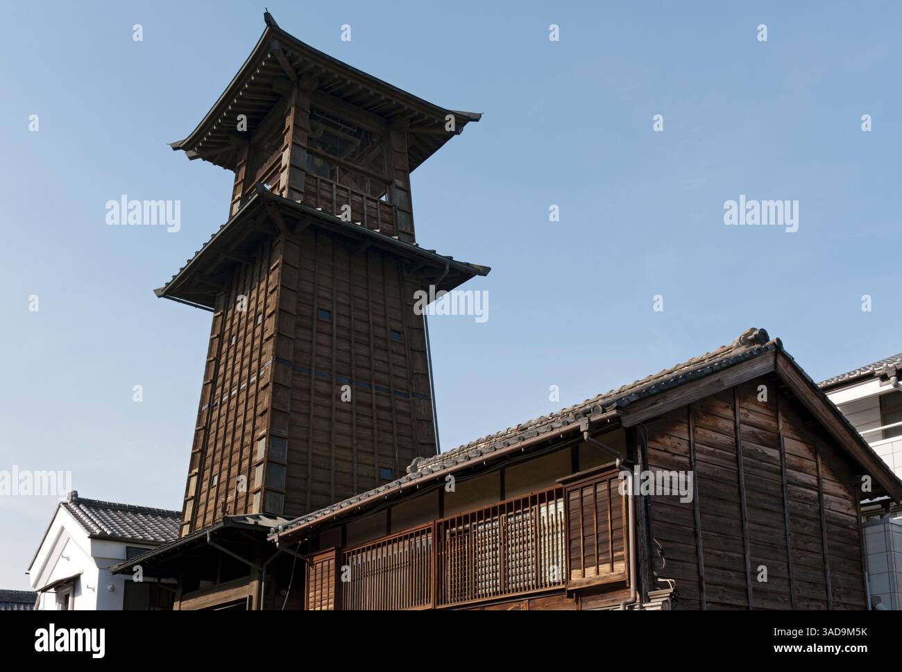 The Toki no Kane (Bell of Time) on Kanetsuki Street is a reconstruction ...