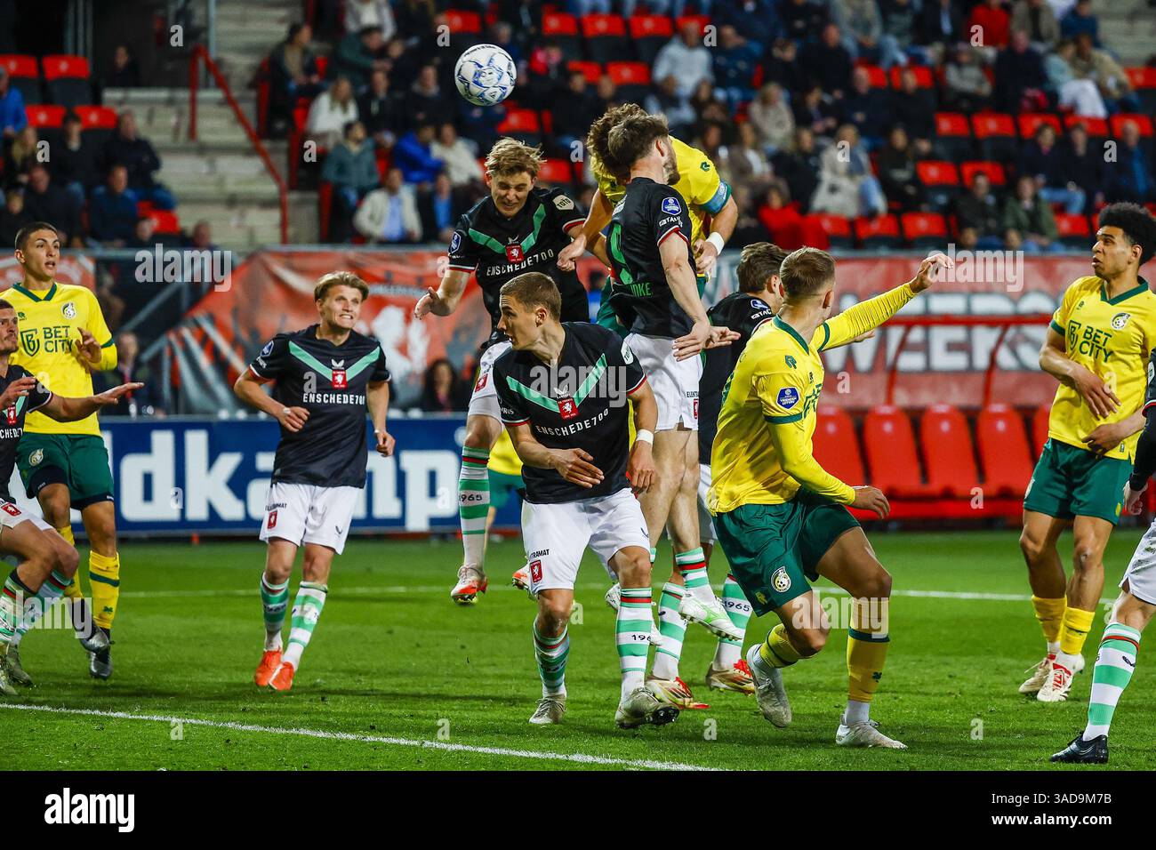 ENSCHEDE - Rodrigo Guth of Fortuna Sittard (m) scores 1-1 during the ...