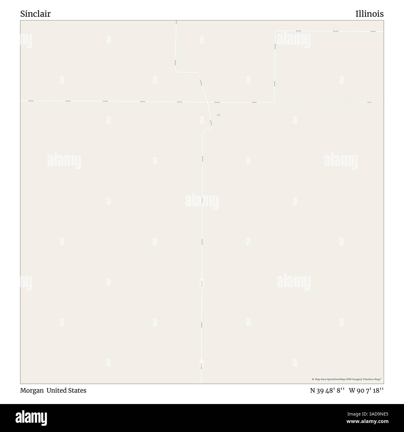 Sinclair, Morgan, United States, Illinois, N 39 48' 8'', W 90 7' 18 ...