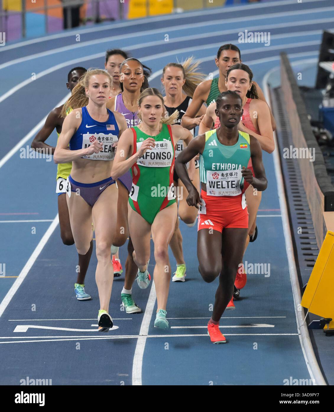 Heather Maclean of the USA, Salomé Afonso of Portugal and Diribe ...